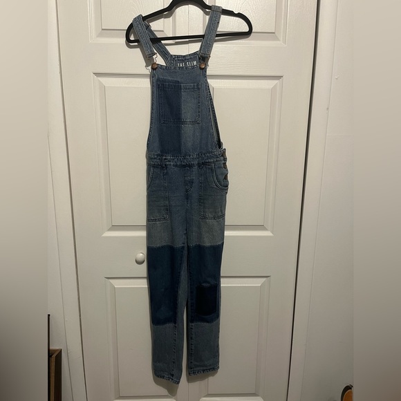 Cotton On | Pants & Jumpsuits | Patchwork Denim Overalls | Poshmark